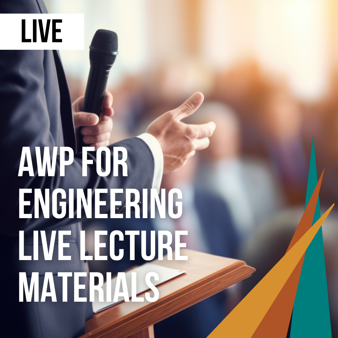 AWP for Engineering - Live Lecture Materials - AWP University