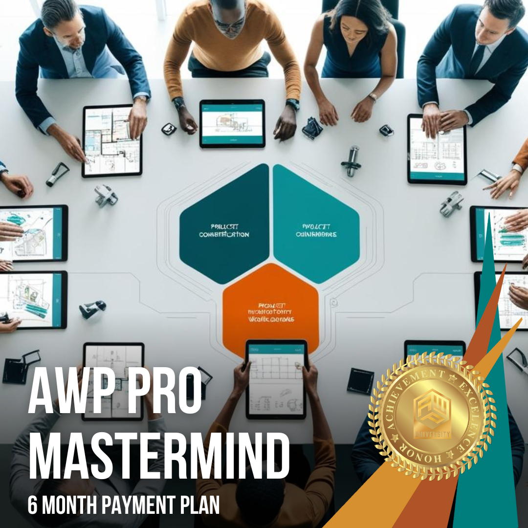 AWP Pro Mastermind for Leaders 6 Month Payment Plan - AWP University